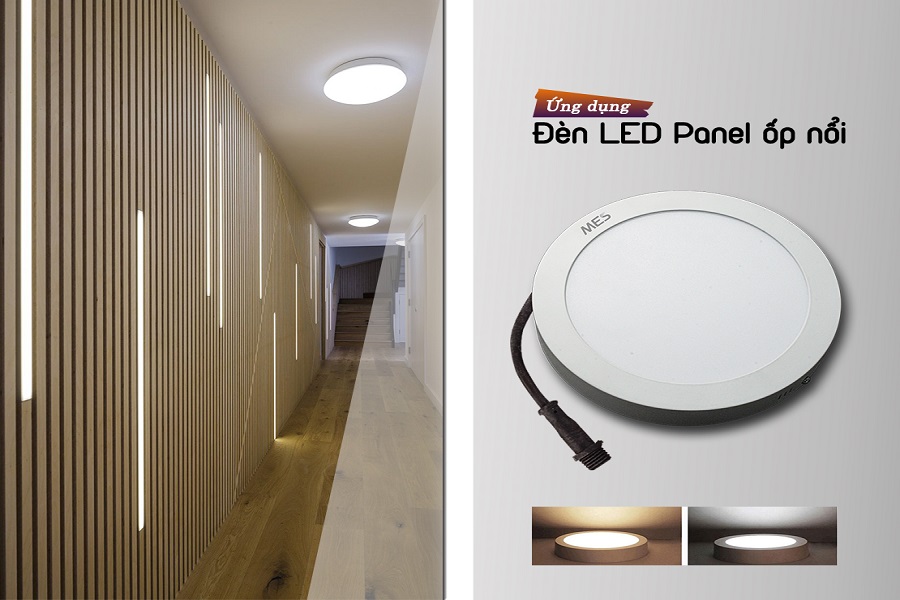 Đèn LED Panel tròn ốp nổi trần